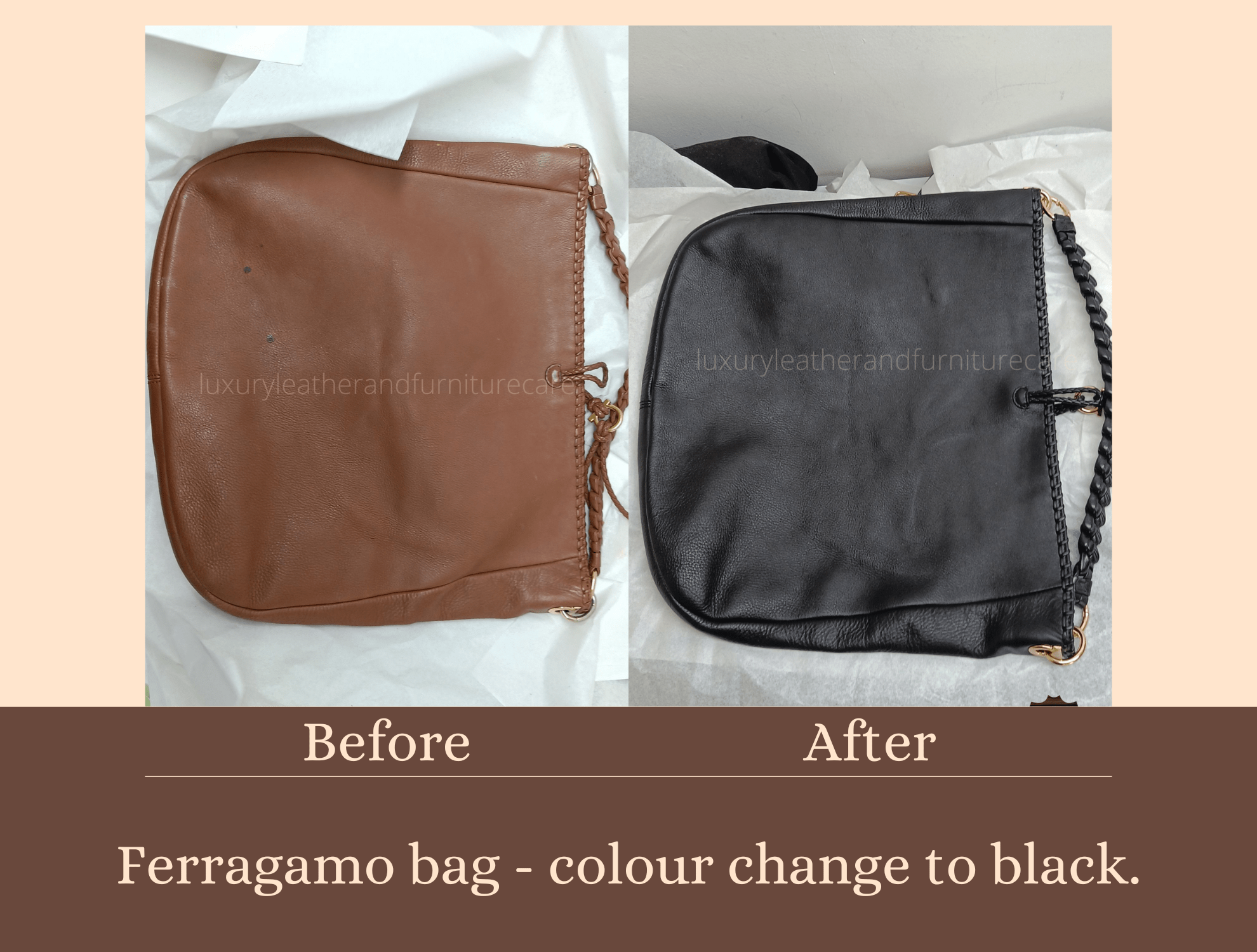 Bag Dry Cleaning | Bag Recoloring | Leather Bag Restoration