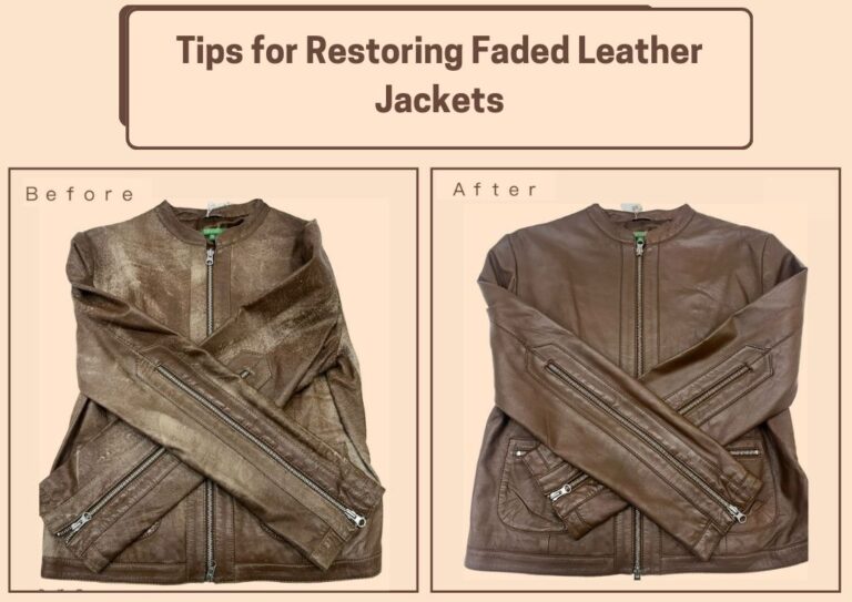 Tips for Restoring Faded Leather Jackets